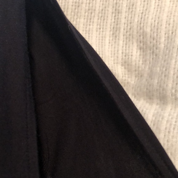Tops | Karv Black Tee Ties In Back Embroidered Top Ties On Arms Sz L ...